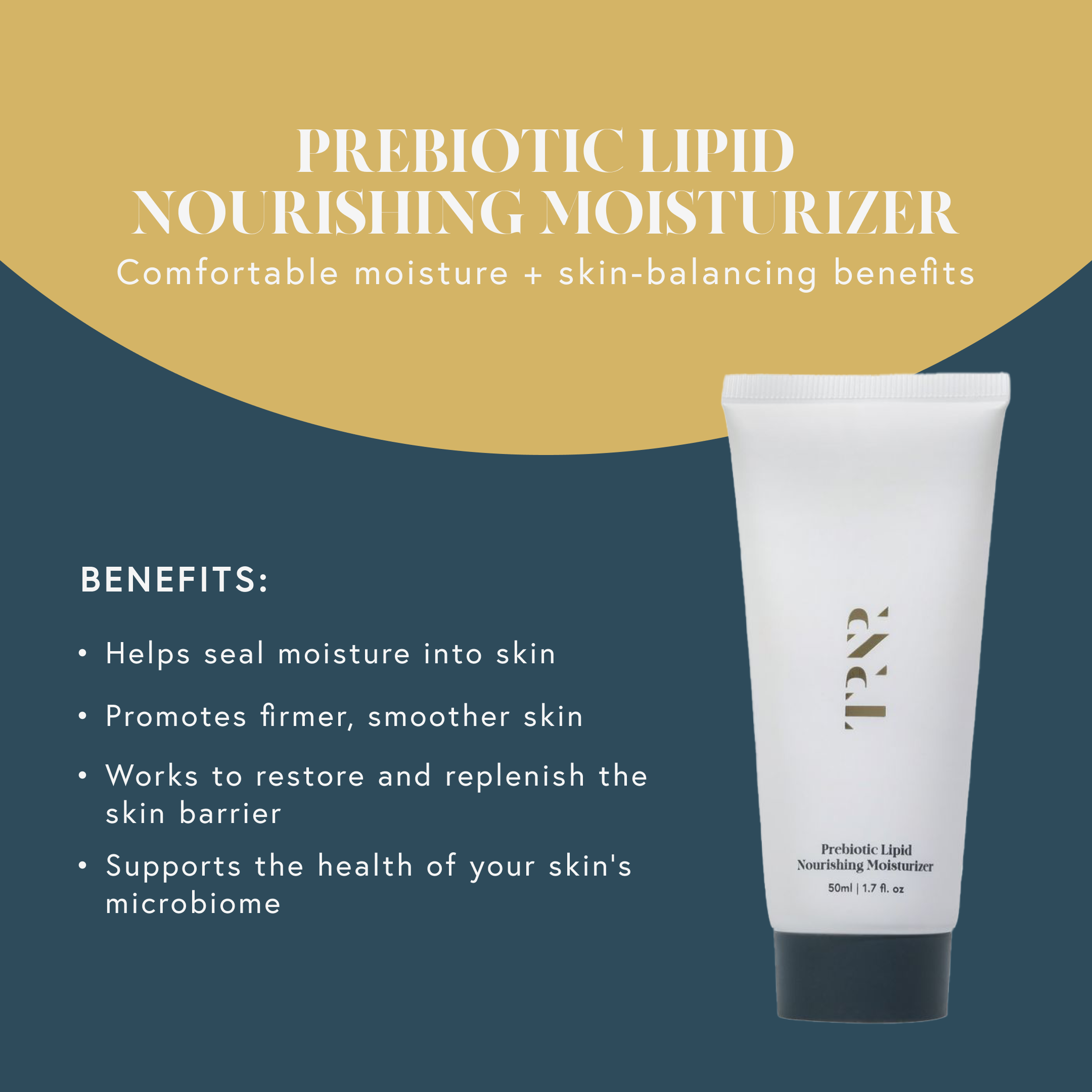 Prebiotic Lipid Nourishing Moisturizer – TRNR Skin